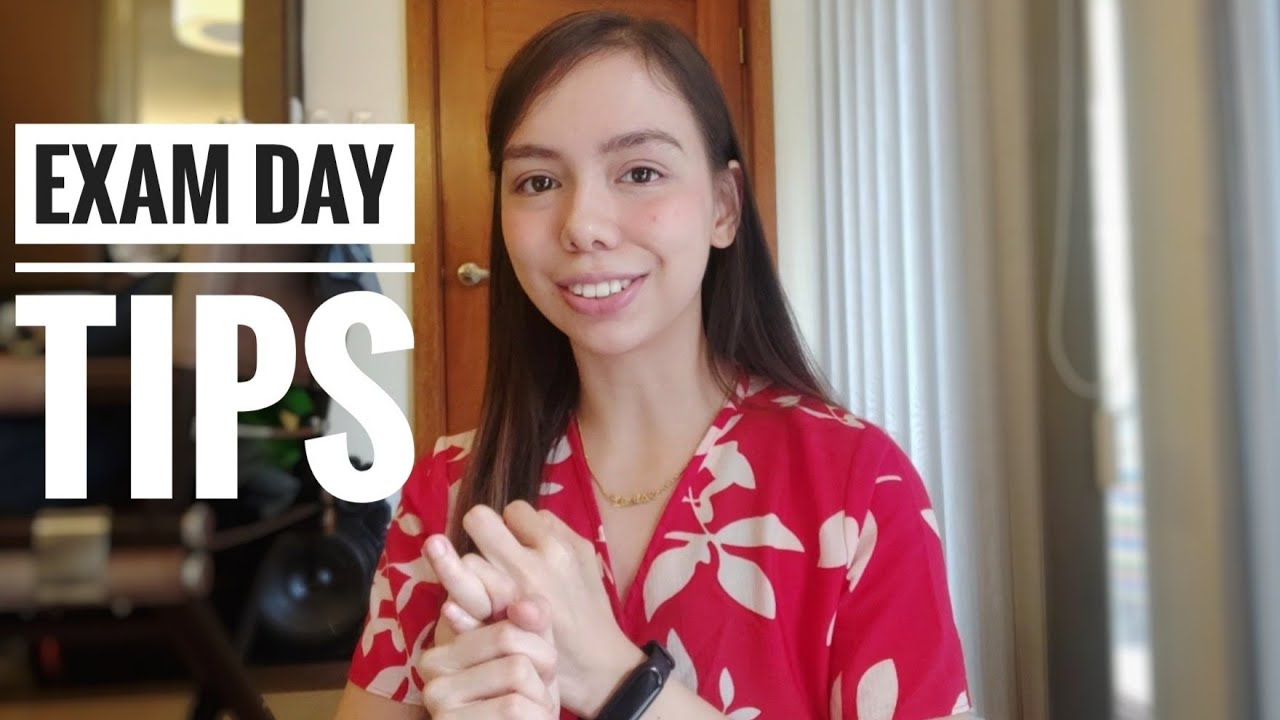 Top tips for EXAM DAY // Quick and Simple Guide for Board Prep - YouTube