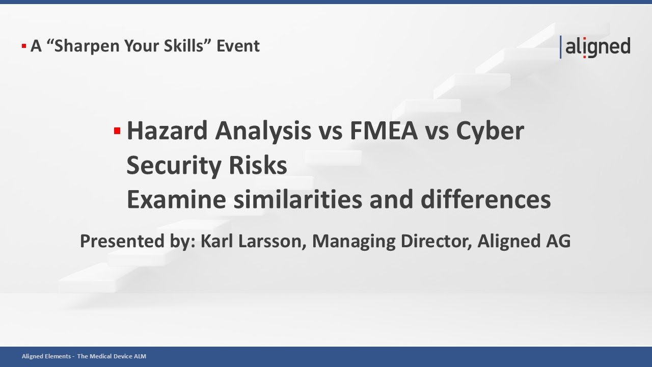 Hazard Analysis vs FMEA vs Cyber Security Risks – Examine similarities ...