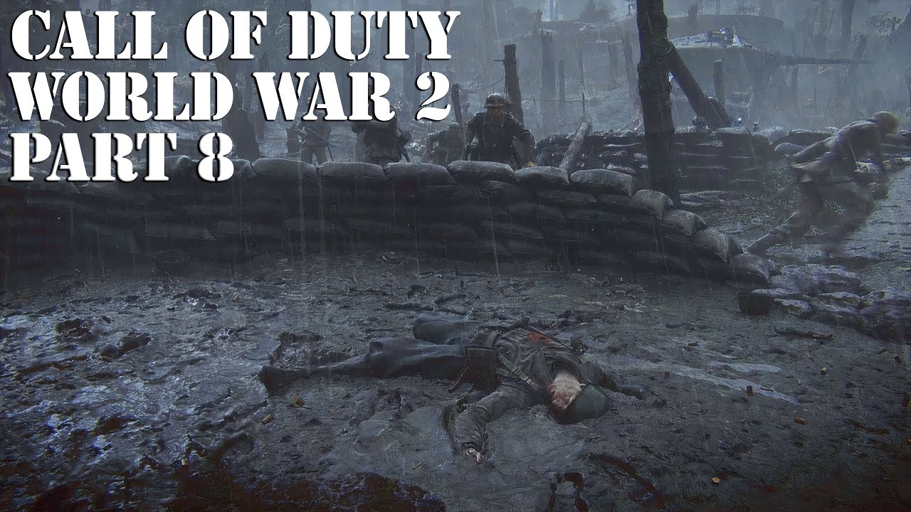 Call of Duty: WW2 Mission 8 | Hill 493 | Veteran Walkthrough ...