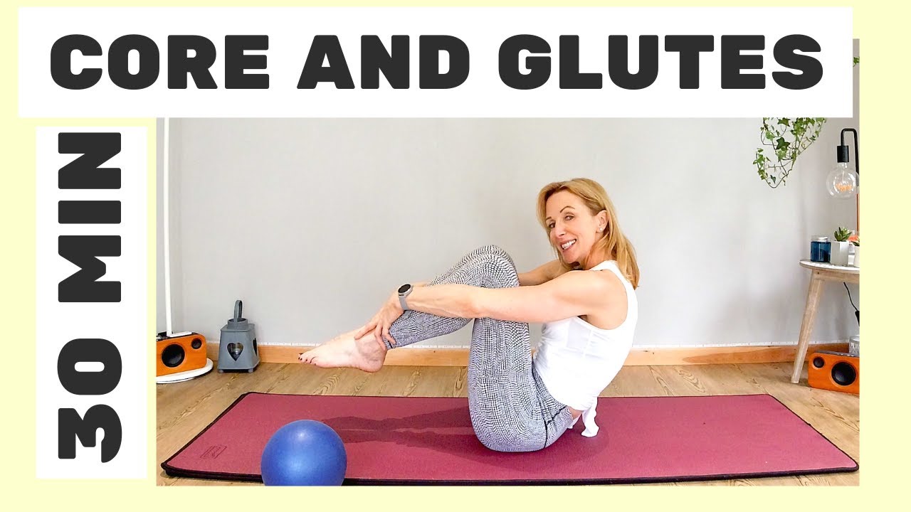 CORE and GLUTES | 30 Minute Home Workout - YouTube