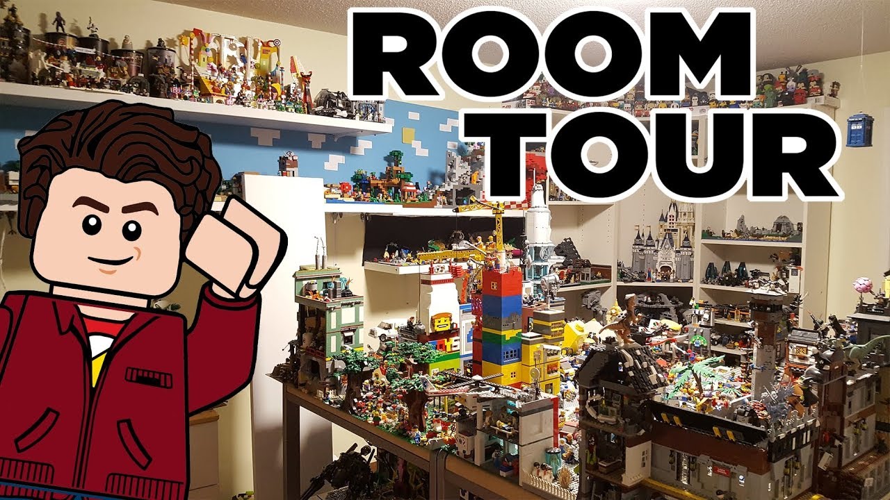 My LEGO Room & Office Tour! - YouTube