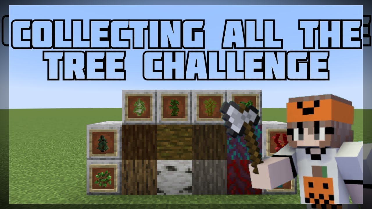 [Minecraft] Can I collect all the Wood in Minecraft!? | Laguna - YouTube
