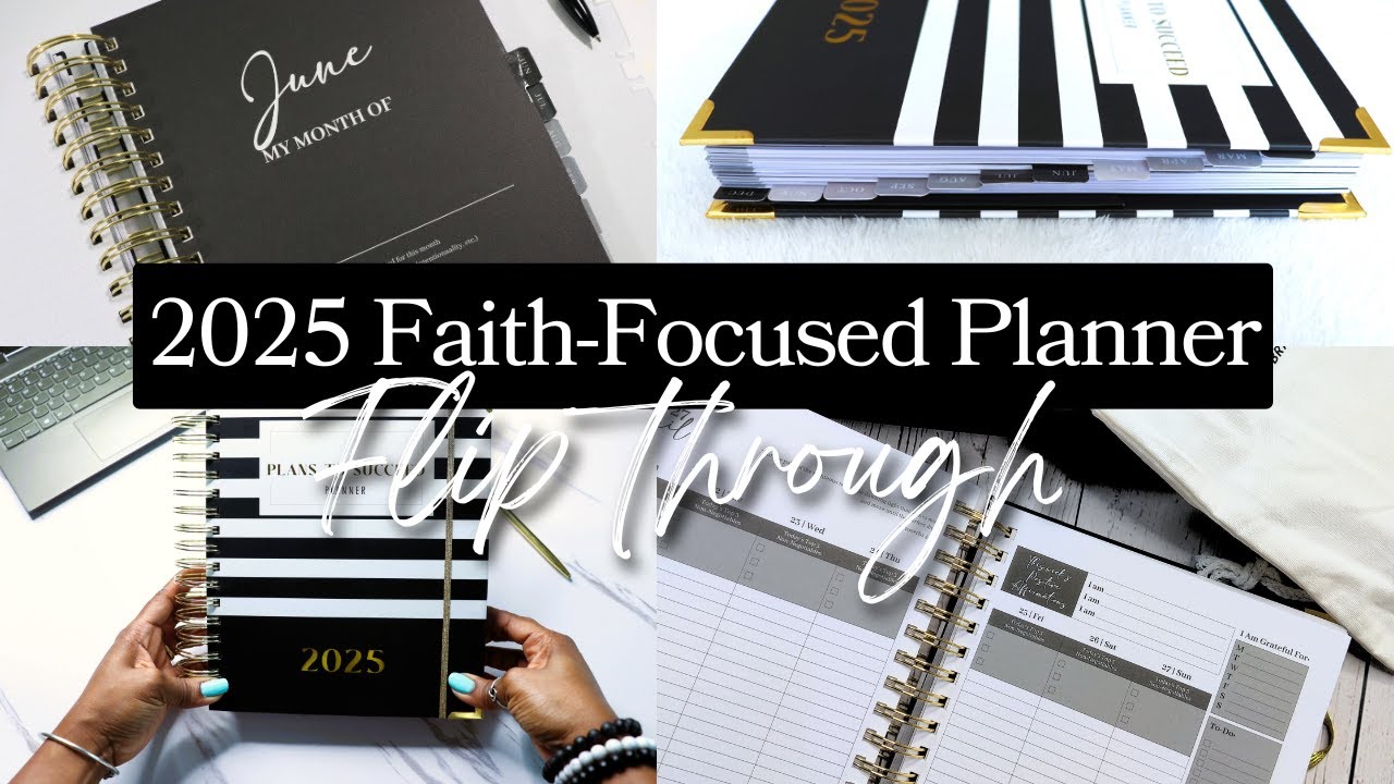 2025 Faith Planner Flip Through (Detailed) Part 1 | A New Way to ...