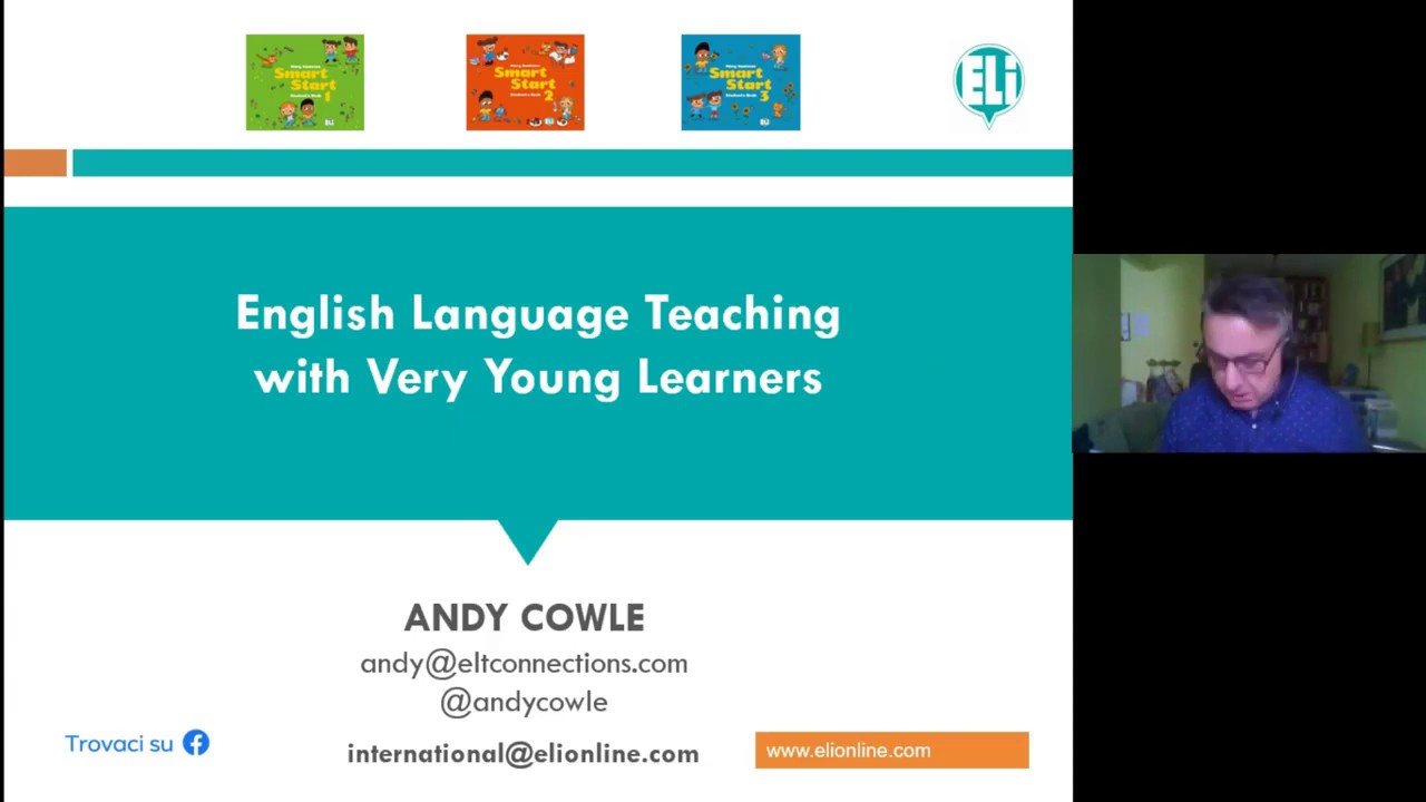 English Language Teaching with Very Young Learners by Andy Cowle - YouTube