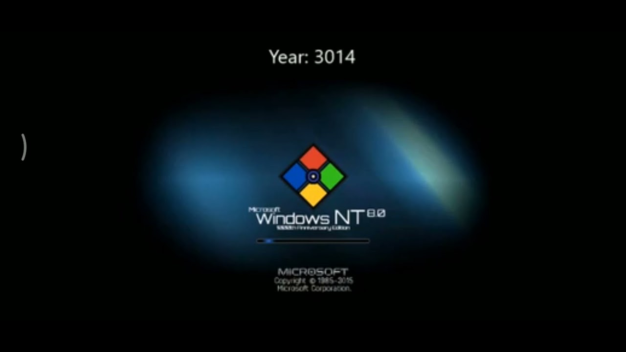 Windows NT 8.0 1000th Anniversary Edition Statup Shutdown Sound - Year ...