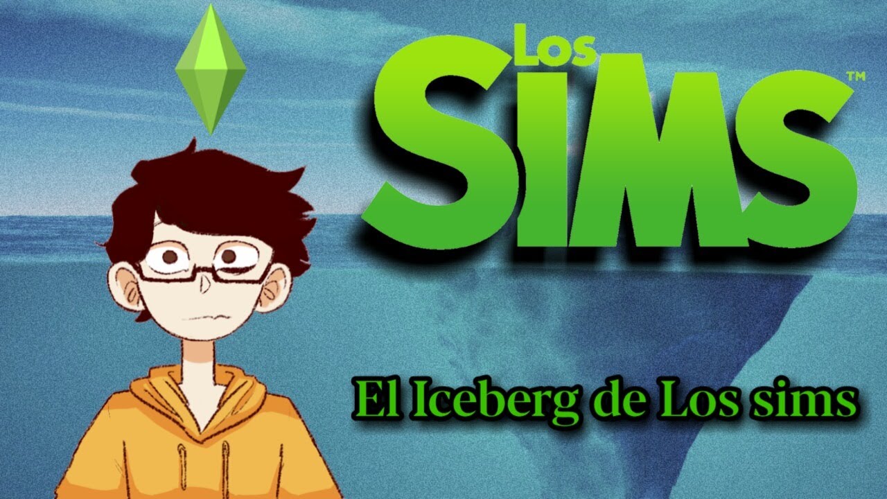 El misterioso ICEBERG de Los Sims - YouTube