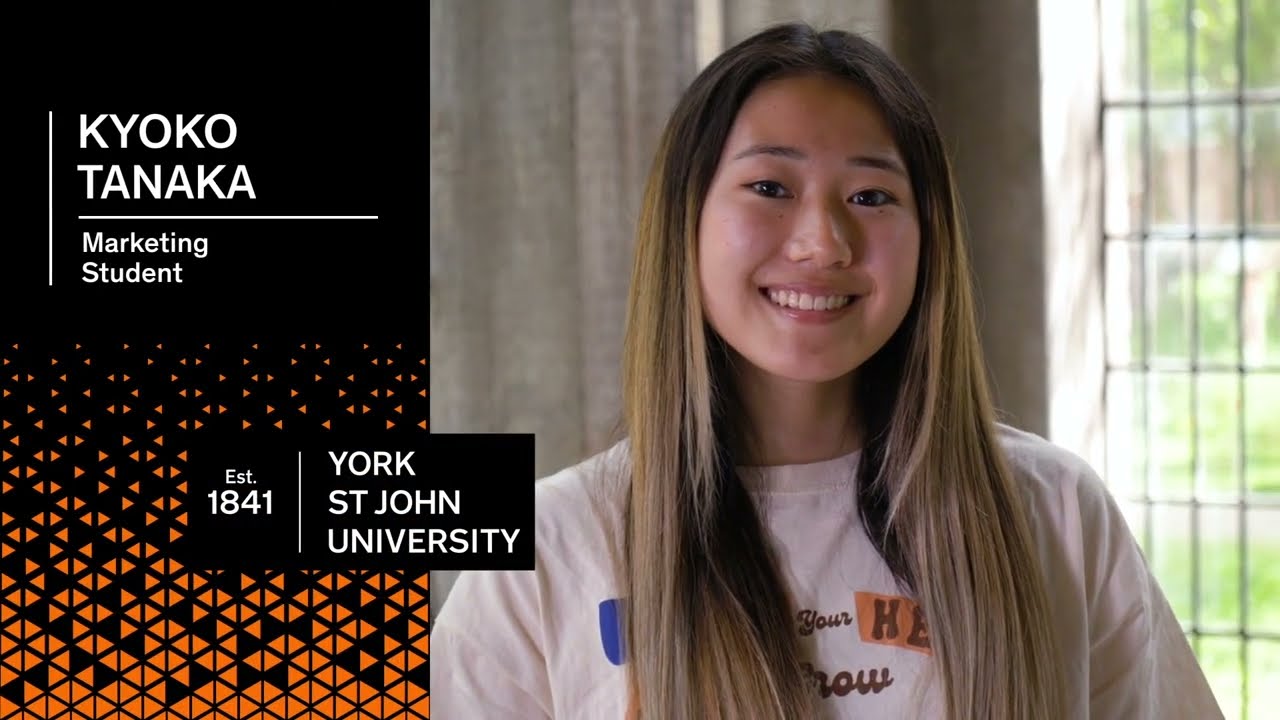 Kyoko Tanaka | York St John University | Marketing Student - YouTube