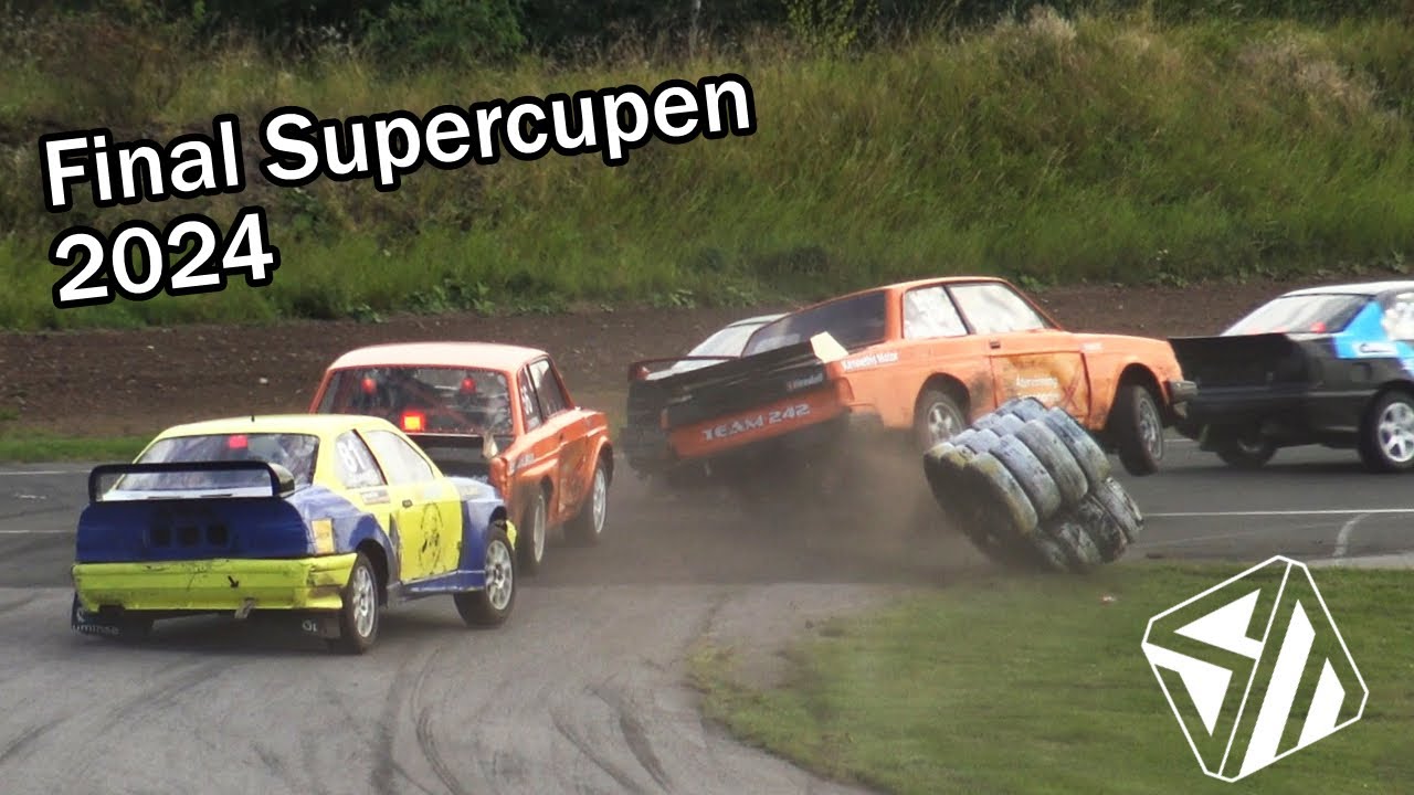 [Rallycross/Crosskart] Supercupen 2024 - Kinnekulle | Action - YouTube