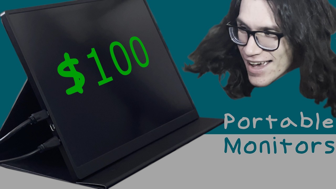 $100 Portable Gaming Monitor - YouTube