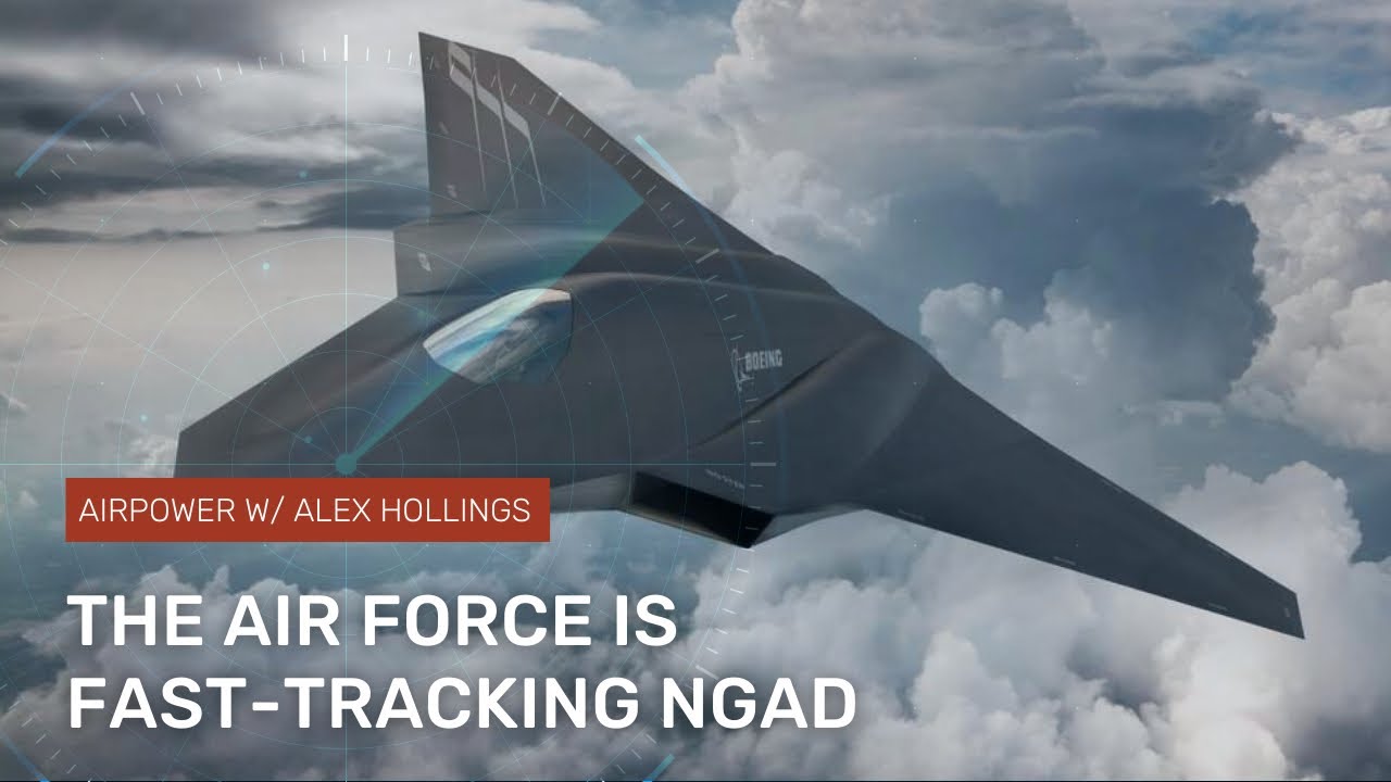 The Air Force is fast-tracking its new NGAD fighter into service - YouTube