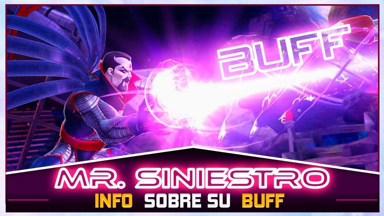 BUFF MR. SINIESTRO! - Estos serán las MEJORAS y CAMBIOS! | marvel ...