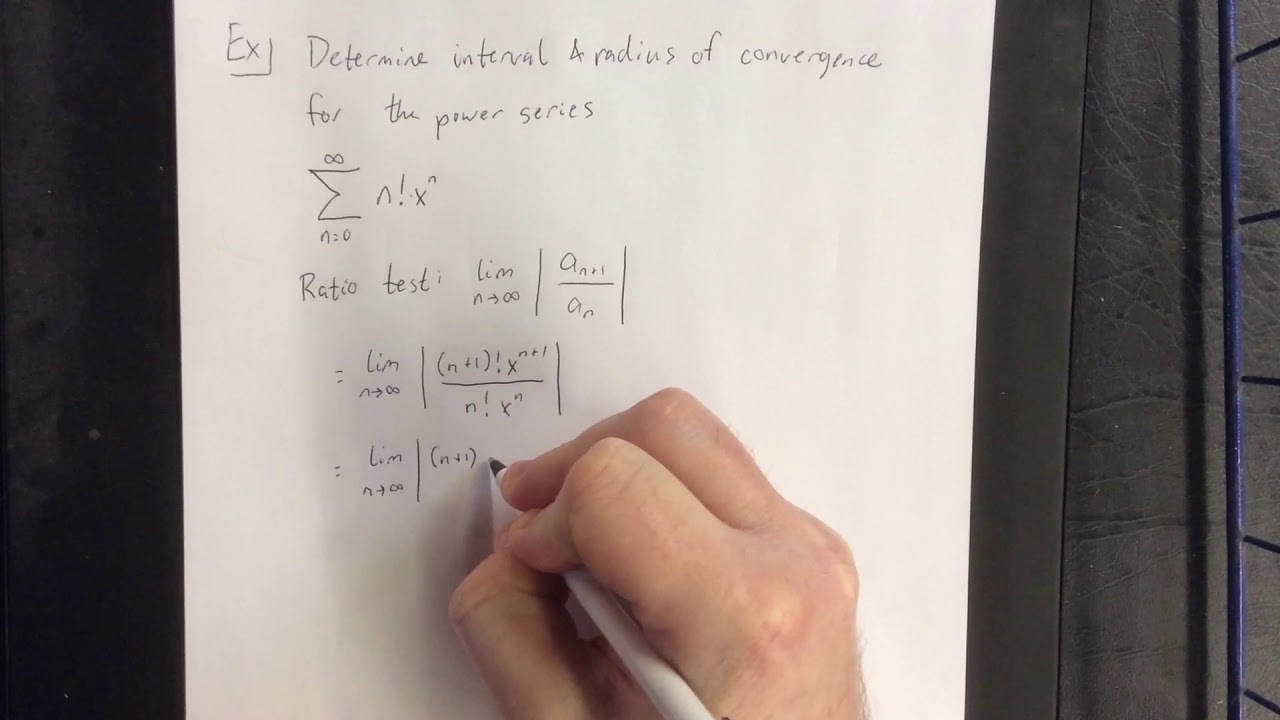 Example 1 of IoC and RoC: power series - YouTube