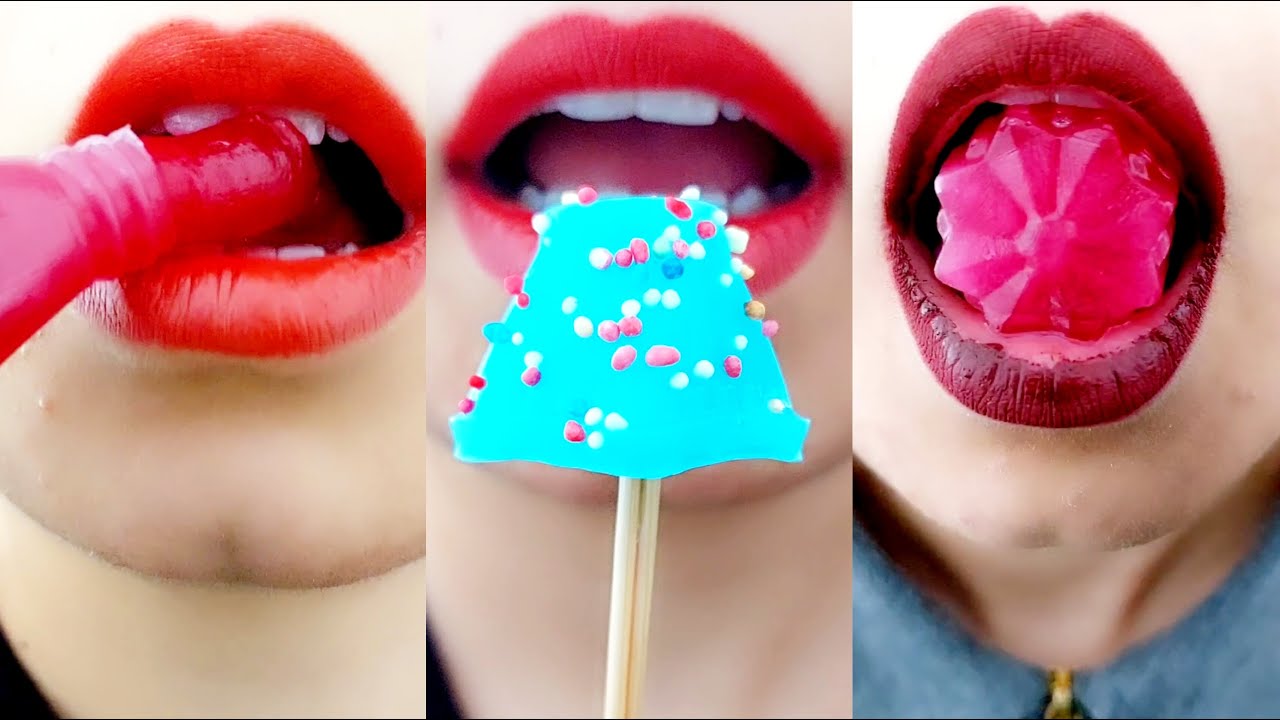 Yummy Food Eating Sounds ASMR : Satisfying Food in 1 minute - YouTube