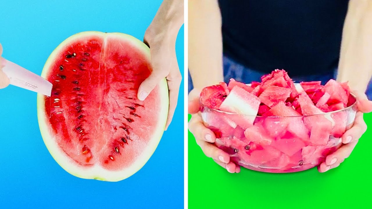 20 YUMMY FRUIT HACKS AND IDEAS - YouTube