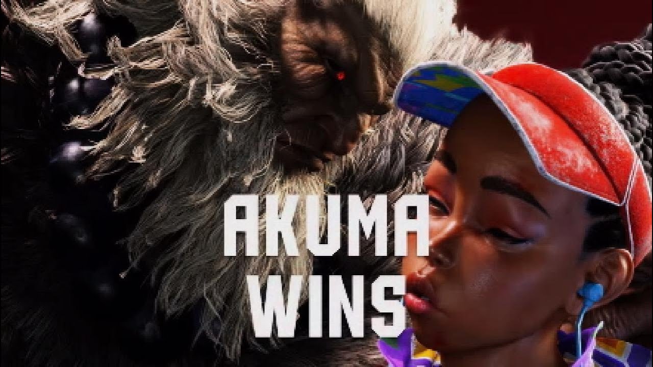 SF6: Akuma's Win Pose with Kimberly [Costumes + Colors] (Requested ...
