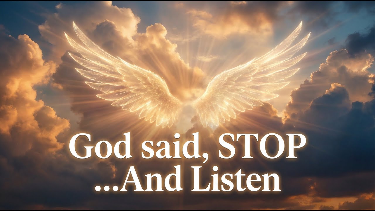 Stop and Listen – God is Speaking to Your Spirit - YouTube