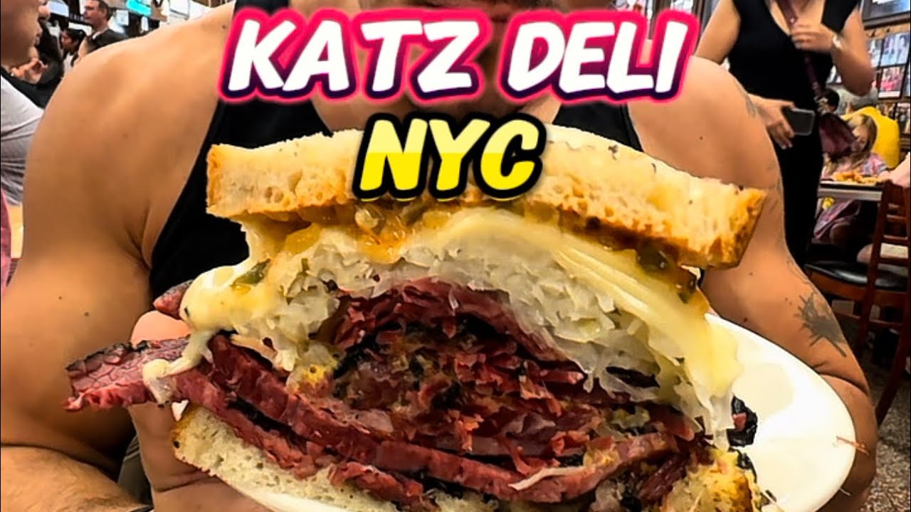 Legendary Katz Deli in New York City - YouTube