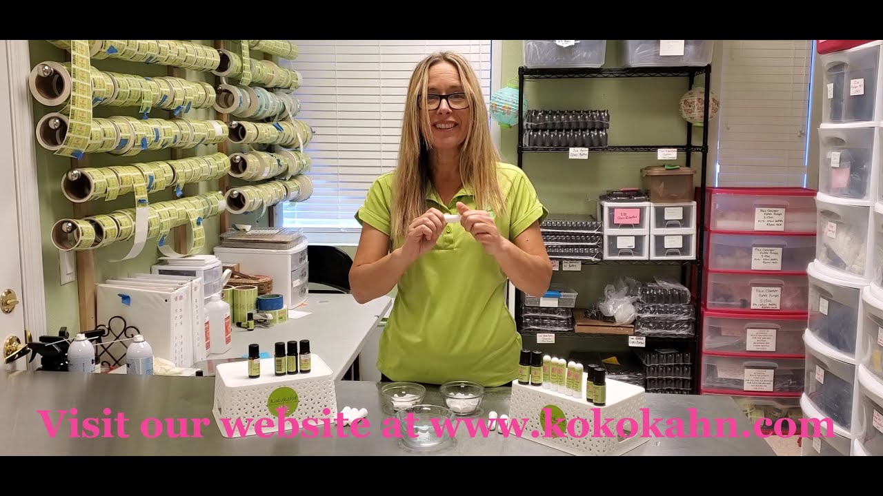 How to Make an Aromatherapy Inhaler - YouTube