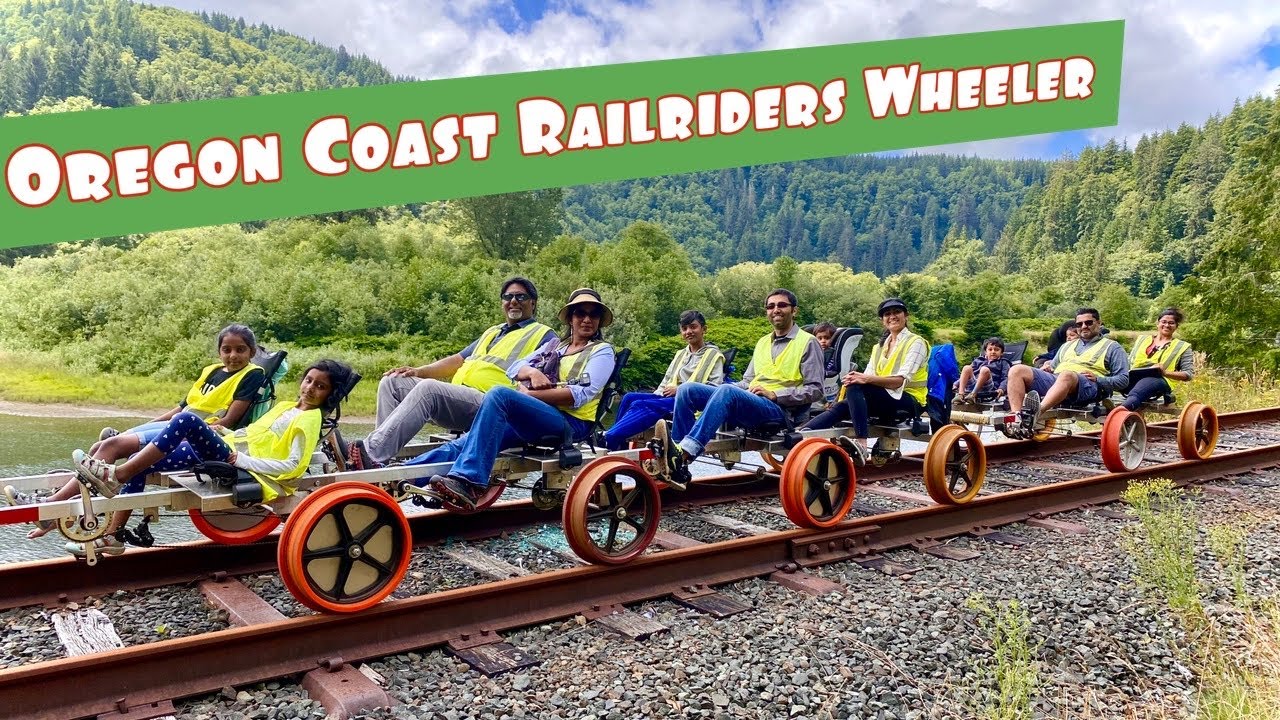 Rail riders, Wheeler , Oregon - YouTube