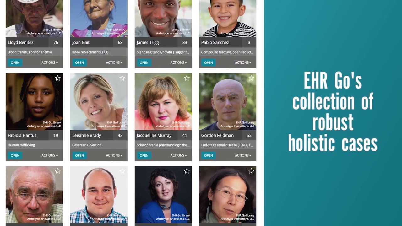 EHR Go: Realistic, robust, and diverse patient cases - YouTube