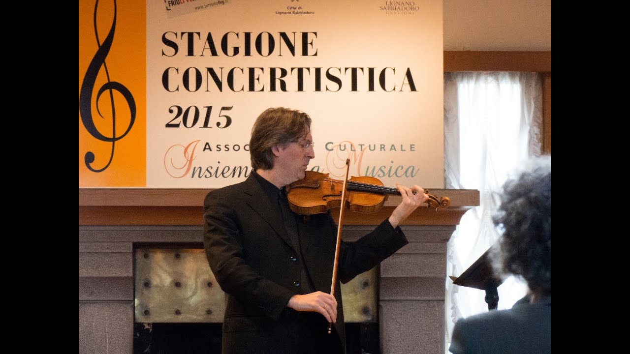 Bach - Ivan Rabaglia, violino - YouTube