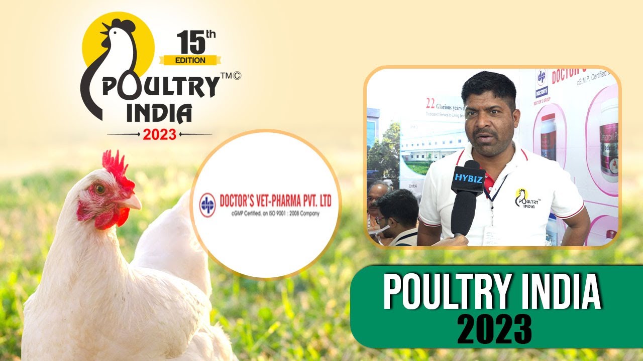 Doctors Vet Pharma | Veterinary Health Care | Poultry India 2023 | Hybiz tv - YouTube