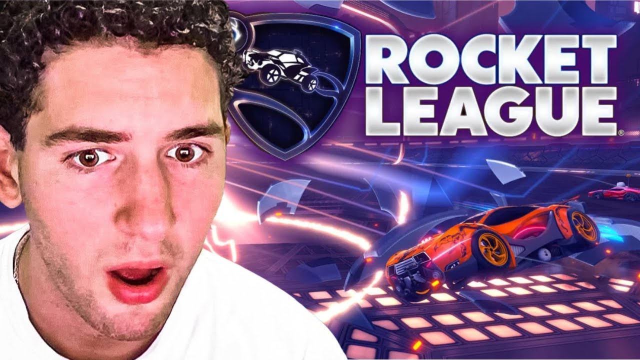 Ricci plays Rocket League for the First Time - YouTube