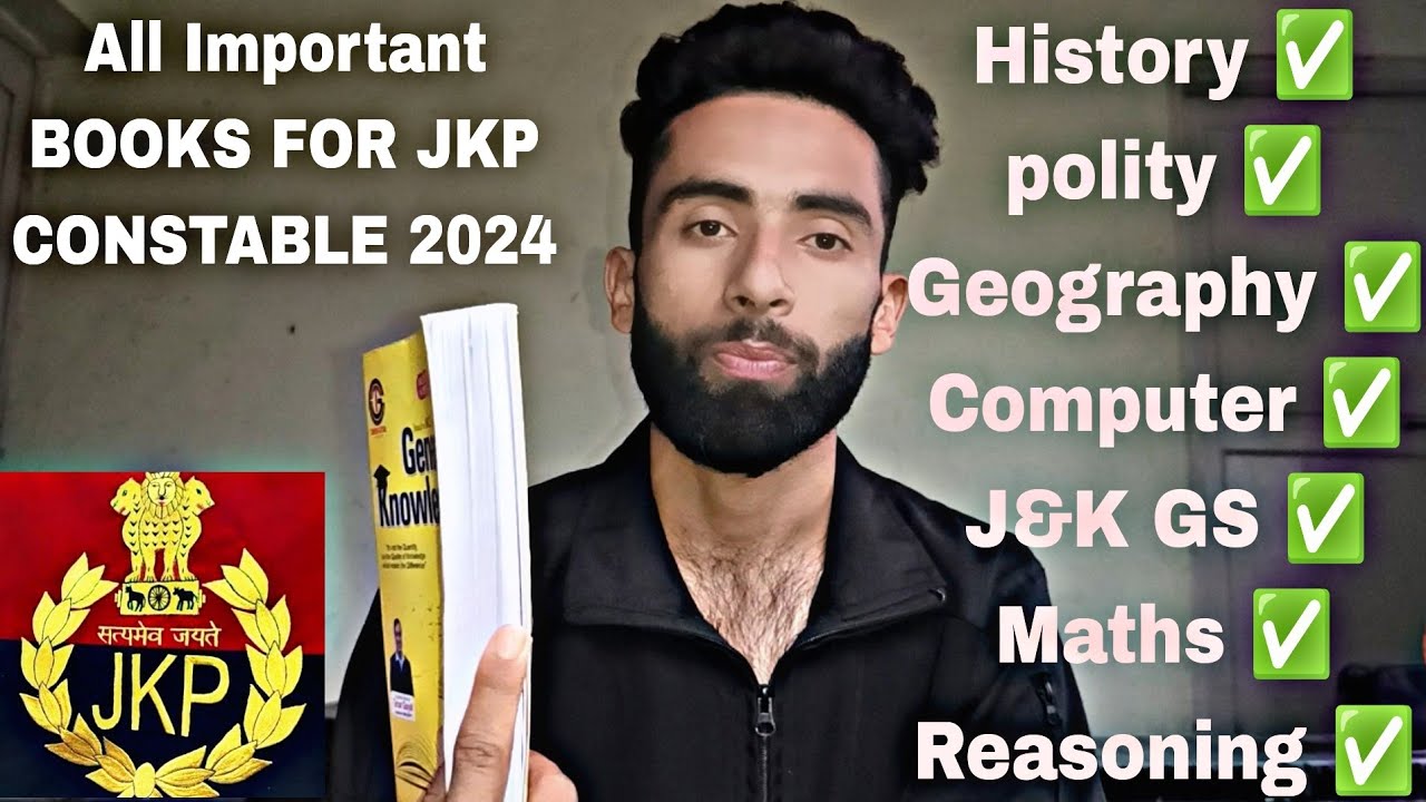 ALL IMPORTANT BOOKS FOR JKP CONSTABLE RECRUITMENT 2024 |BOOK COMBO| # ...