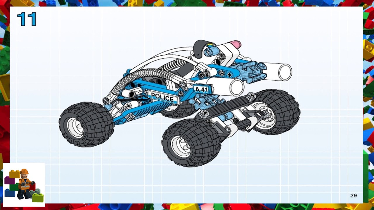 LEGO instructions - Technic - 8252 - Beach Buster - YouTube