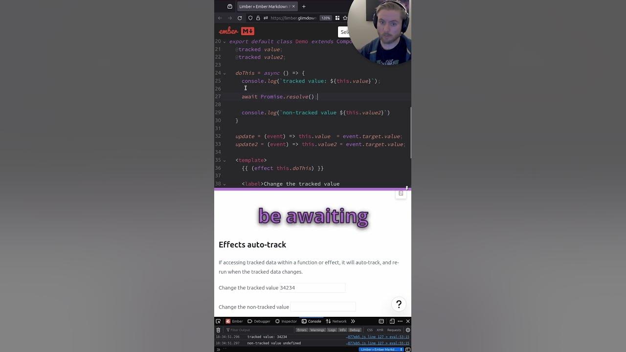 Effects Without Dependency Lists Programming Code Javascript Web Emberjs Reactjs React