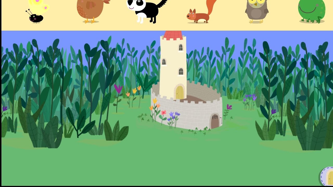 Ben & Holly's Big Star Fun Throwing Sticks Game - YouTube