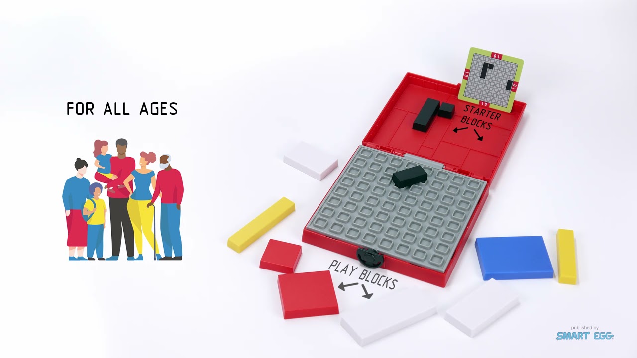 Mondrian Blocks puzzle game - YouTube
