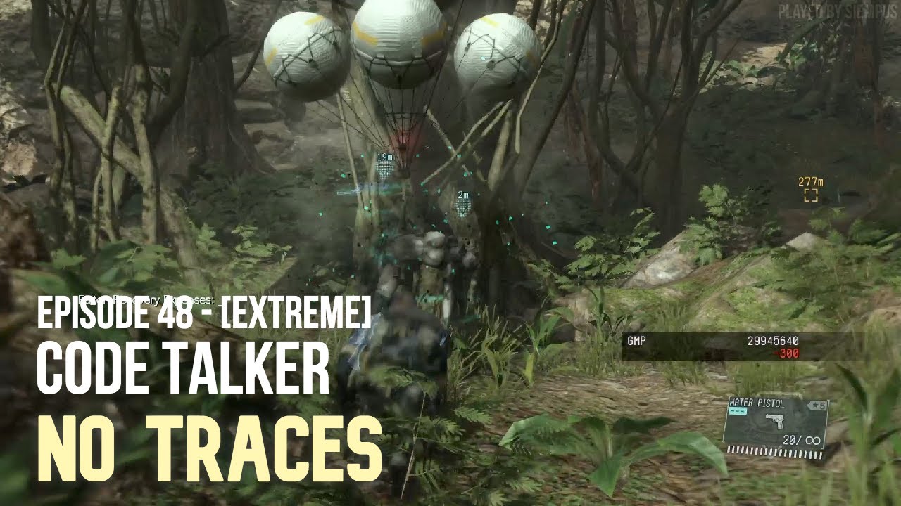 MGSV TPP #48 - [Extreme] Code Talker (No Traces, Daytime, S-Rank) - YouTube