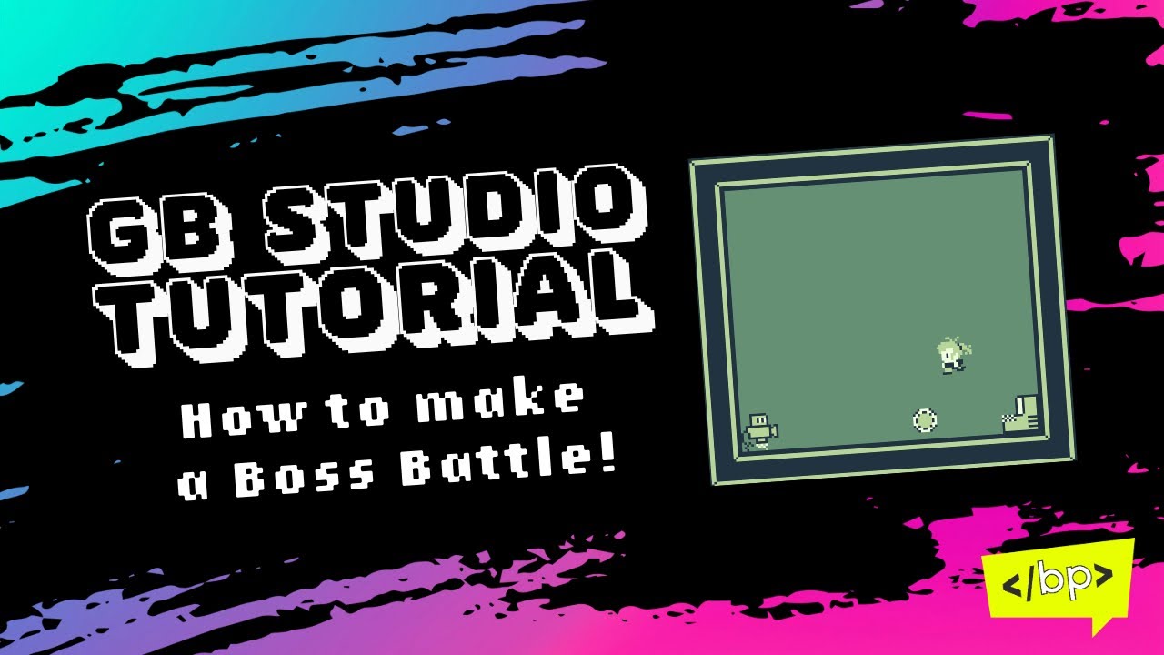 How to make a boss battle in GB Studio! - YouTube