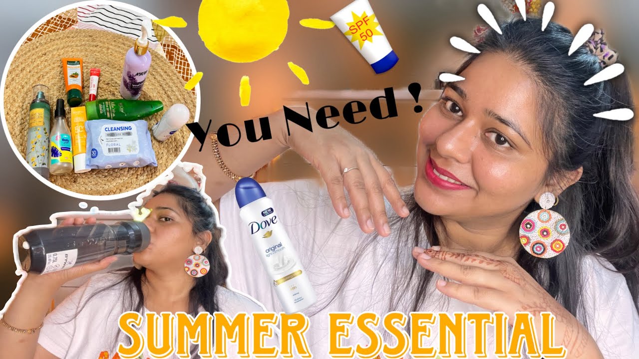 🌞Summer Must Have Essential 2024 | Top 8-10 Products You Need This ...