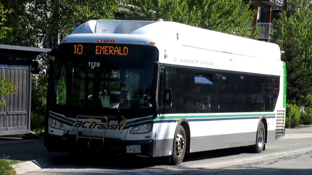 BC Transit (SLRD) 2017 New Flyer XN40 - 1129 - YouTube