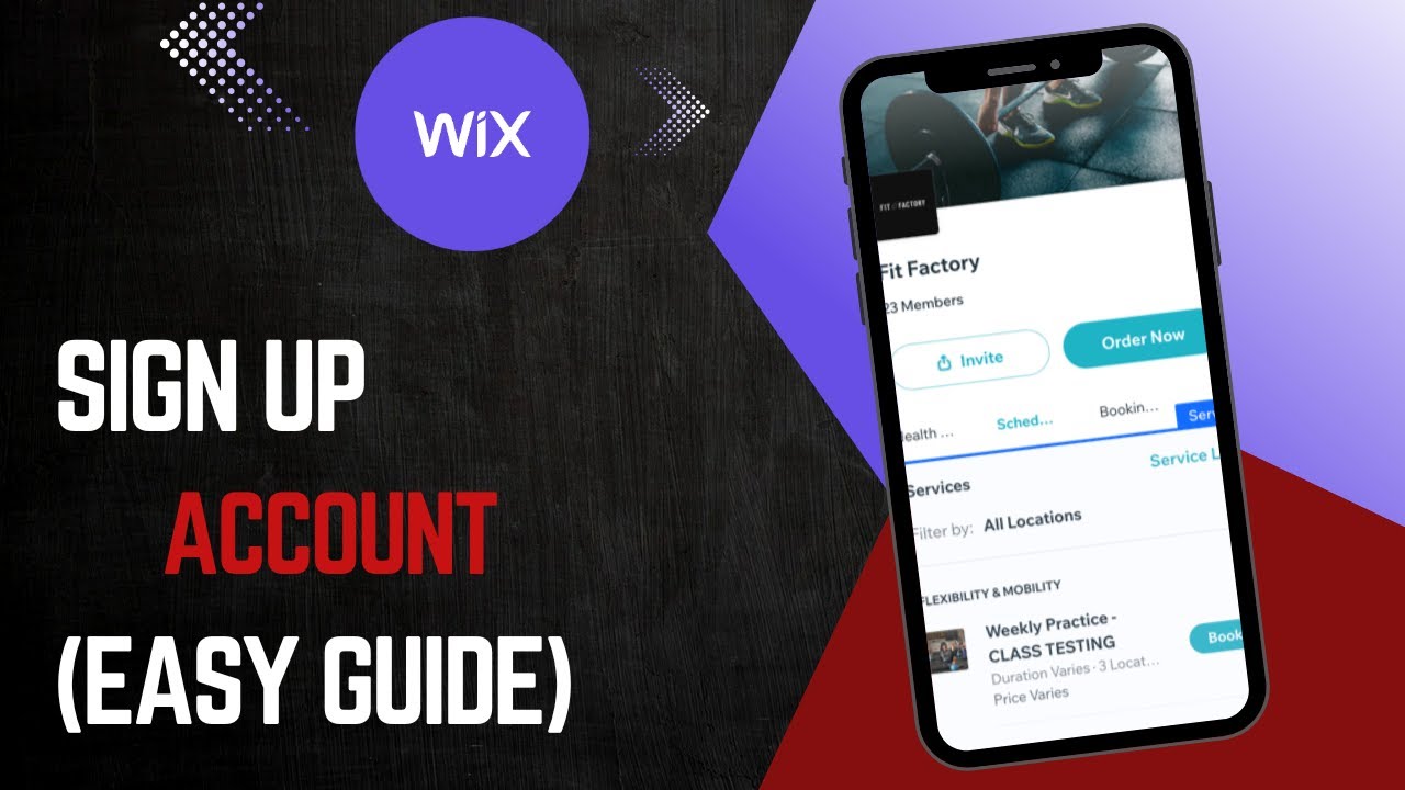 How To Sign Up On Wix Website ! 2025 - YouTube