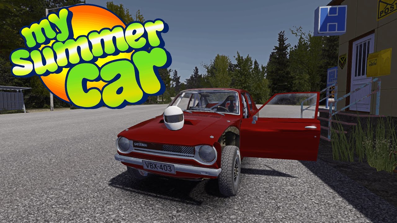 Moja letnia proba w rajdzie Live My summer Car #23 - YouTube
