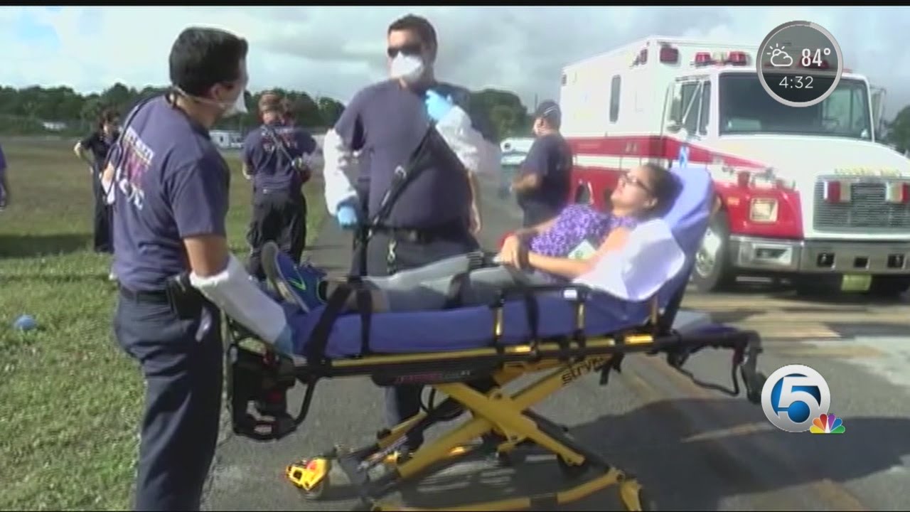 Emergency response to a simulated life biological disaster - YouTube