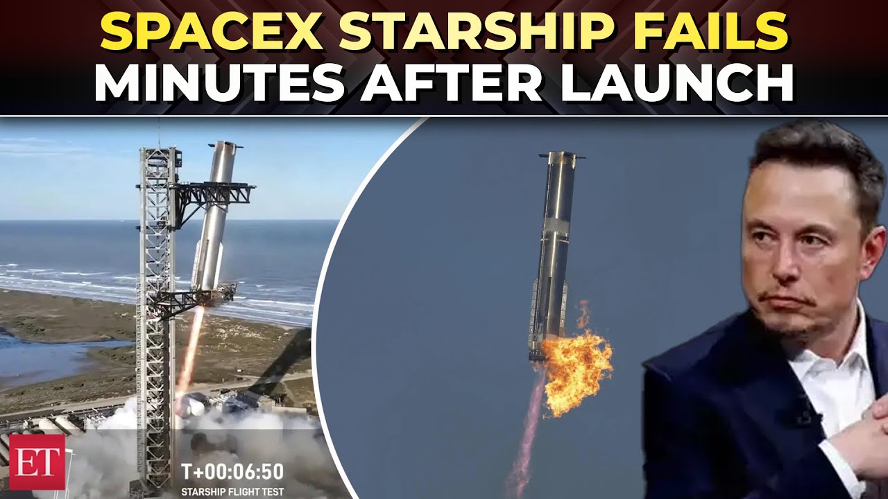 Watch: SpaceX loses starship rocket shortly after successful booster ...