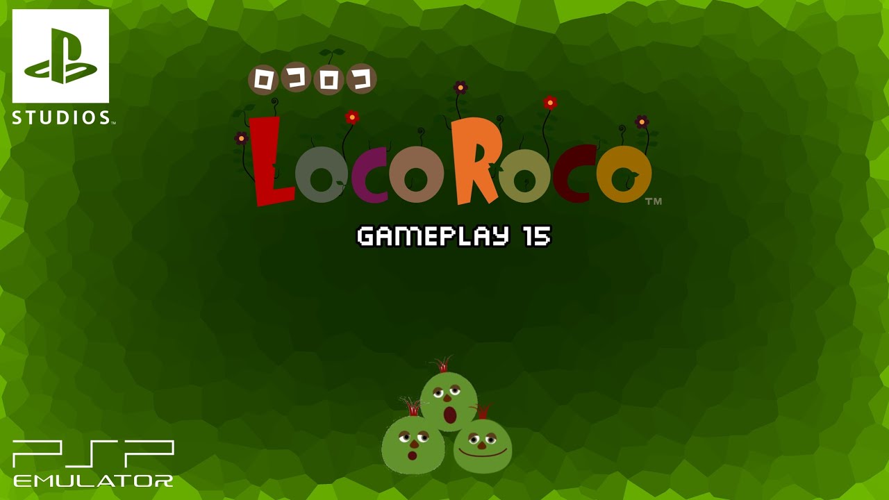 Locoroco Gameplay 15 "Budzi Unlocked" | PPSSPP EMULATOR | WALKTHROUGH ...