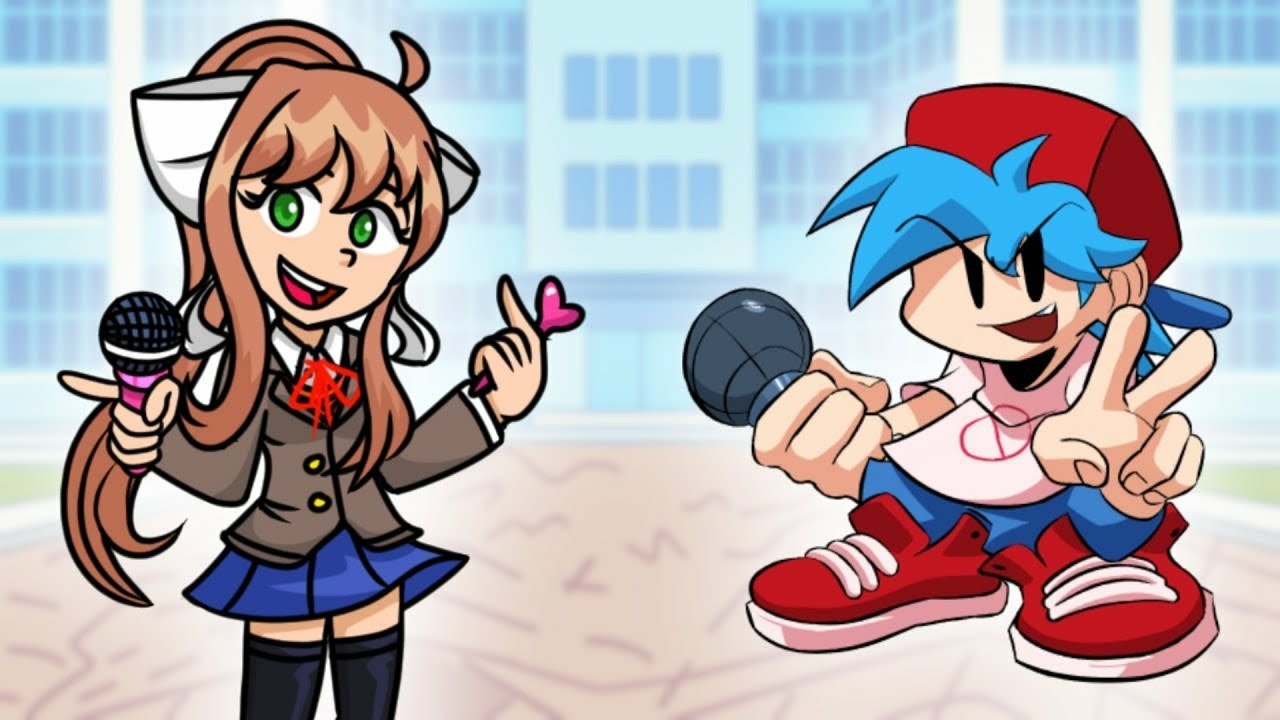 Mónica HD - Friday Night Funkin' Mod HD (#33) - YouTube