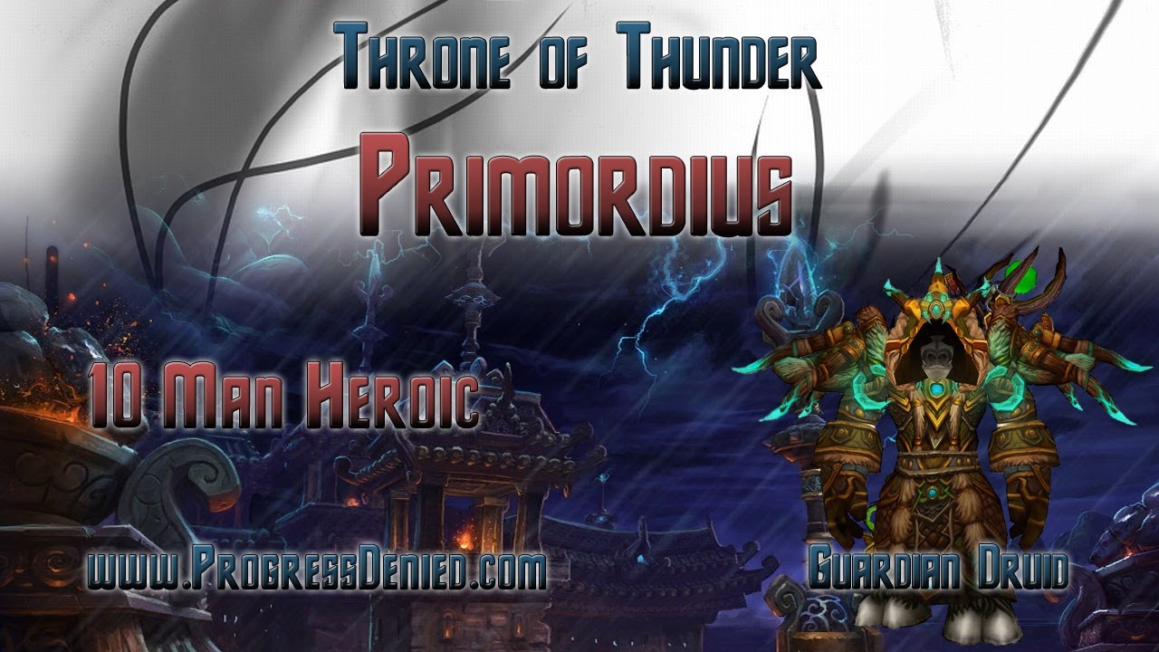 Progress Denied vs Primordius Heroic - Guardian Tank PoV - YouTube