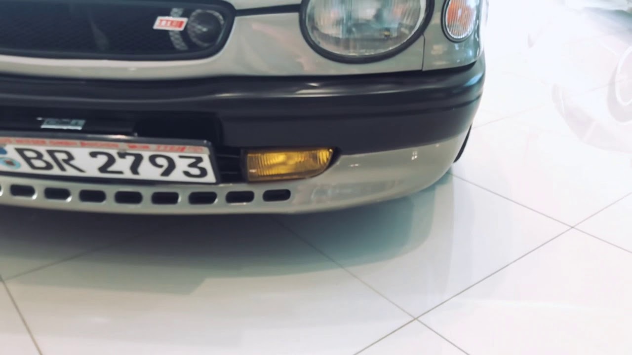 1999 Toyota Corolla Euro 1 - YouTube