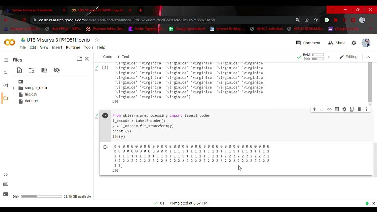 Data mining klasifikasi menggunakan Bahasa pemrograman Python dan ...