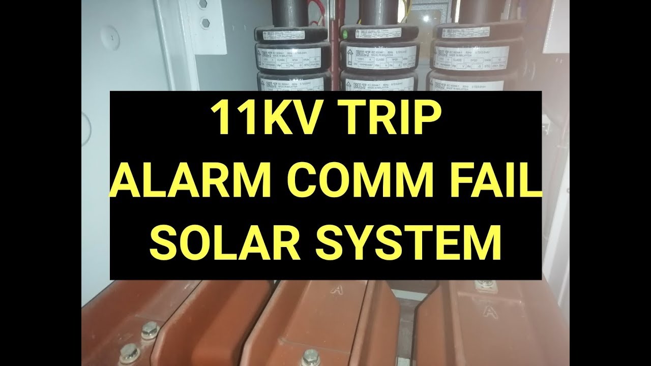 Chargeman VChannel | 11KV SOLAR SYSTEM TRIPPED - YouTube