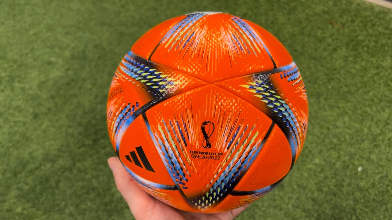 FIFA World Cup Qatar 2022 Orange Soccer Ball - YouTube