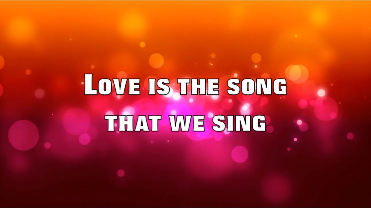 Love is the Song That We Sing by Andy Needham Band - YouTube