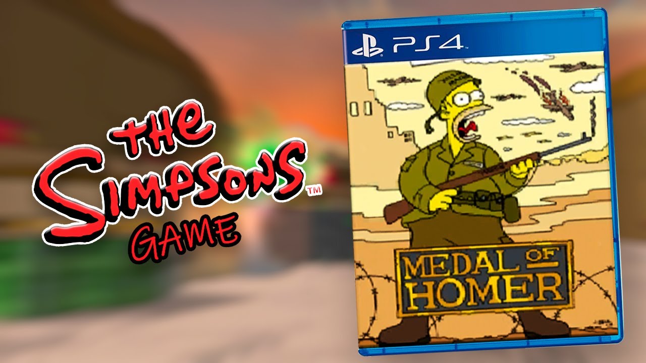 NO MEIO DA SEGUNDA GUERRA MUNDIAL! | THE SIMPSONS GAME #13 - YouTube