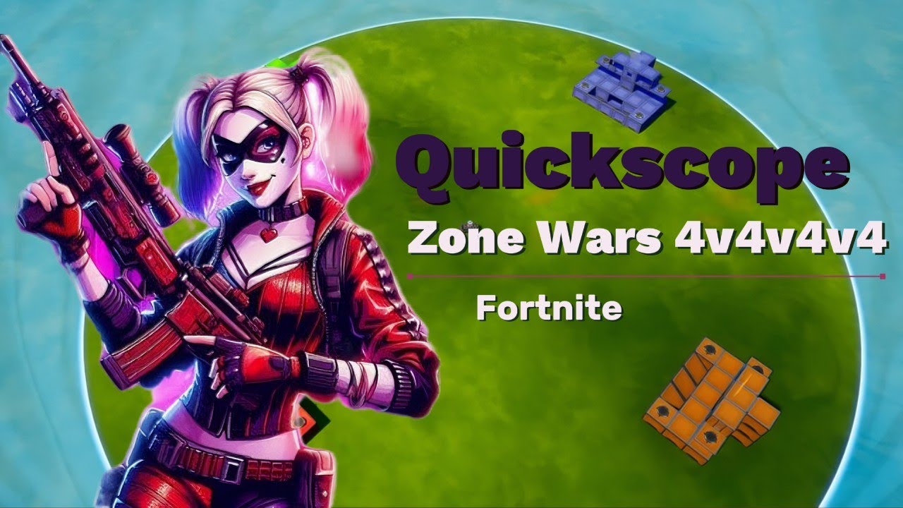 Quickscope en Zone Wars 4v4v4v4 | Fortnite | Kioshi_2b - YouTube